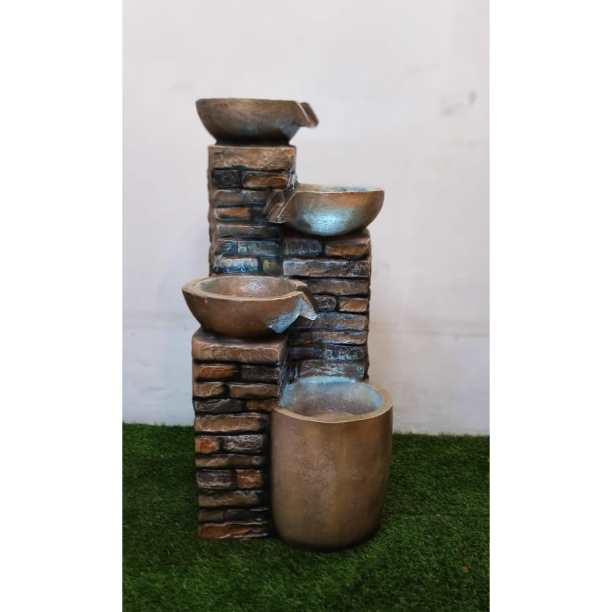 Wonderland Stone Pot Water Fountain Indoor/Outdoor Elegance ...