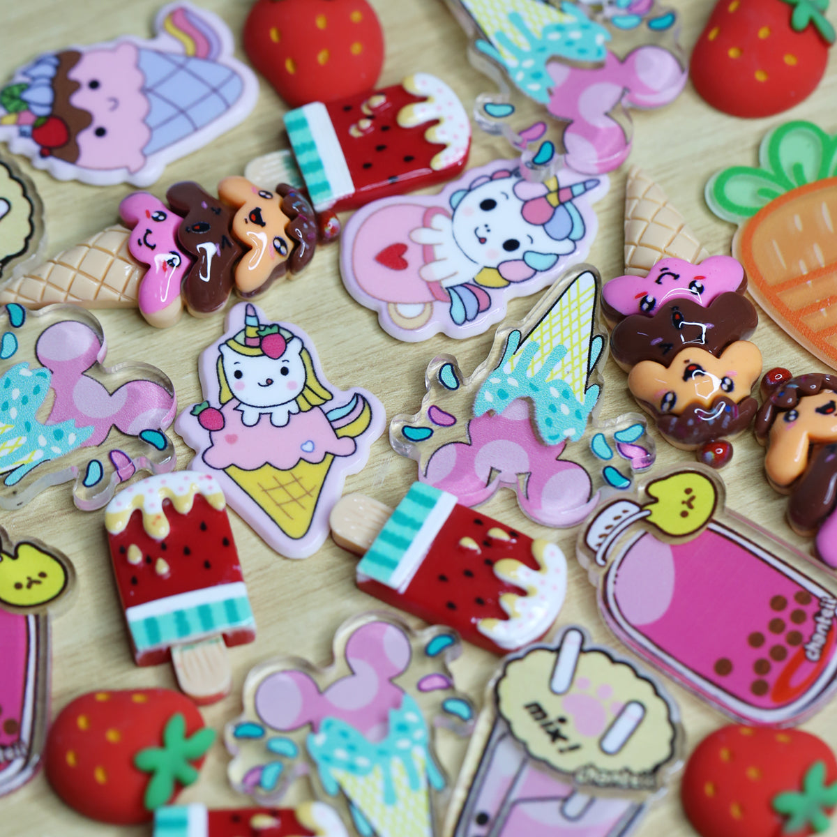Buy 3D acrylic sticker online — Wonderland Garden Arts and Craft