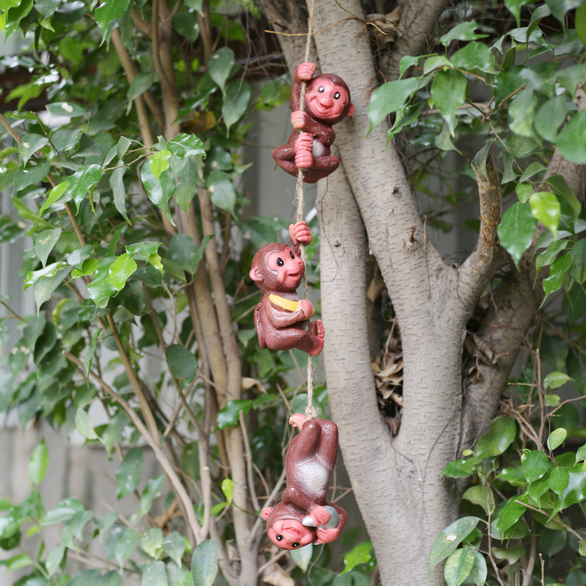 Buy Hanging Monkeys on String Online — Wonderland Garden Arts and Craft
