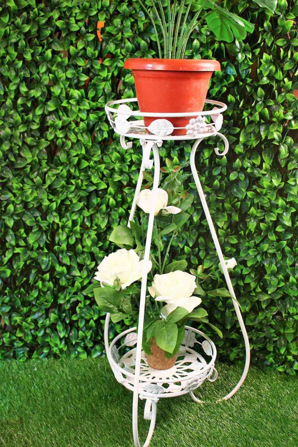 Wonderland 2 ttier Flower Pot Stand — Wonderland Garden Arts and Craft