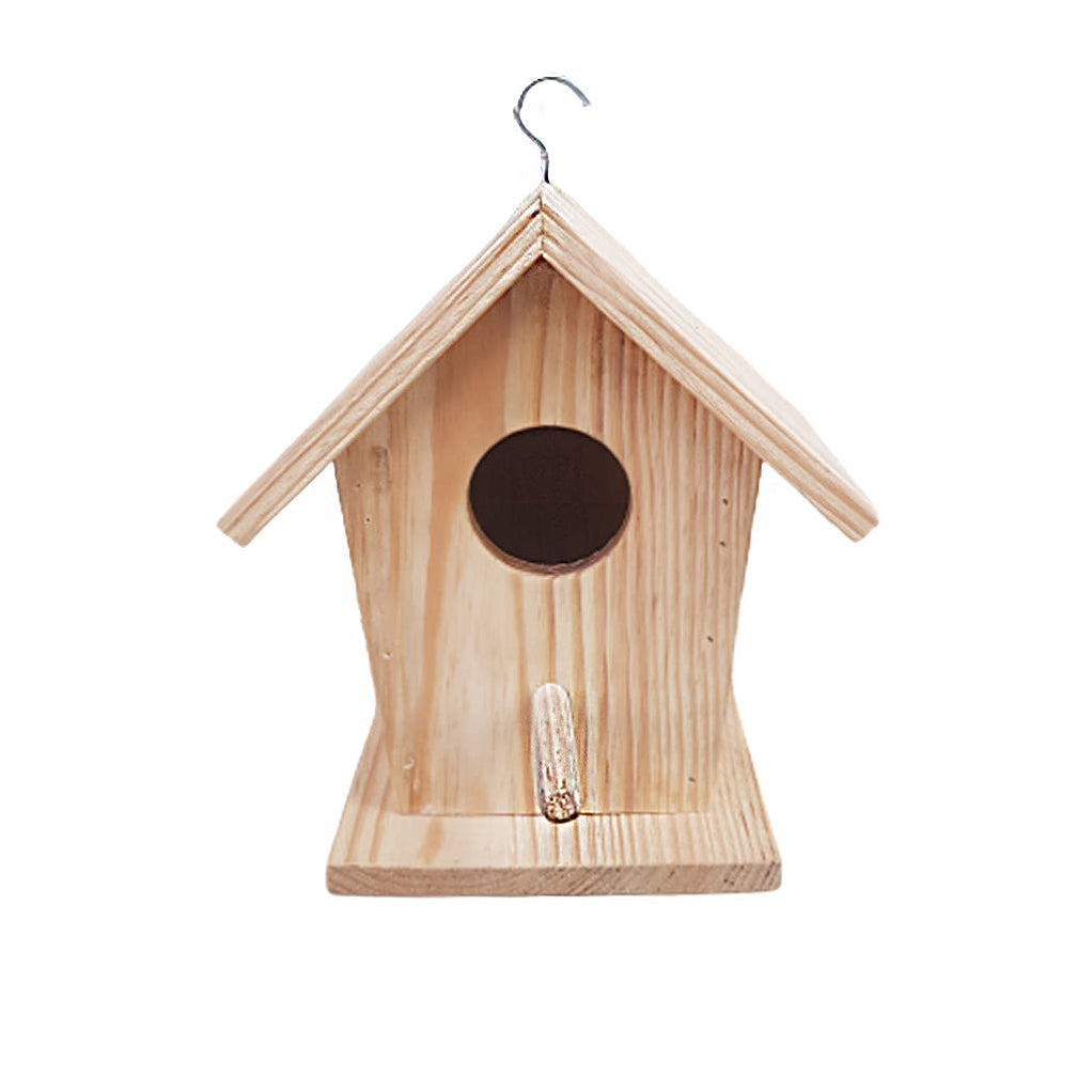 Buy wooden Wood Bird House Online — Wonderland Garden Arts and Craft