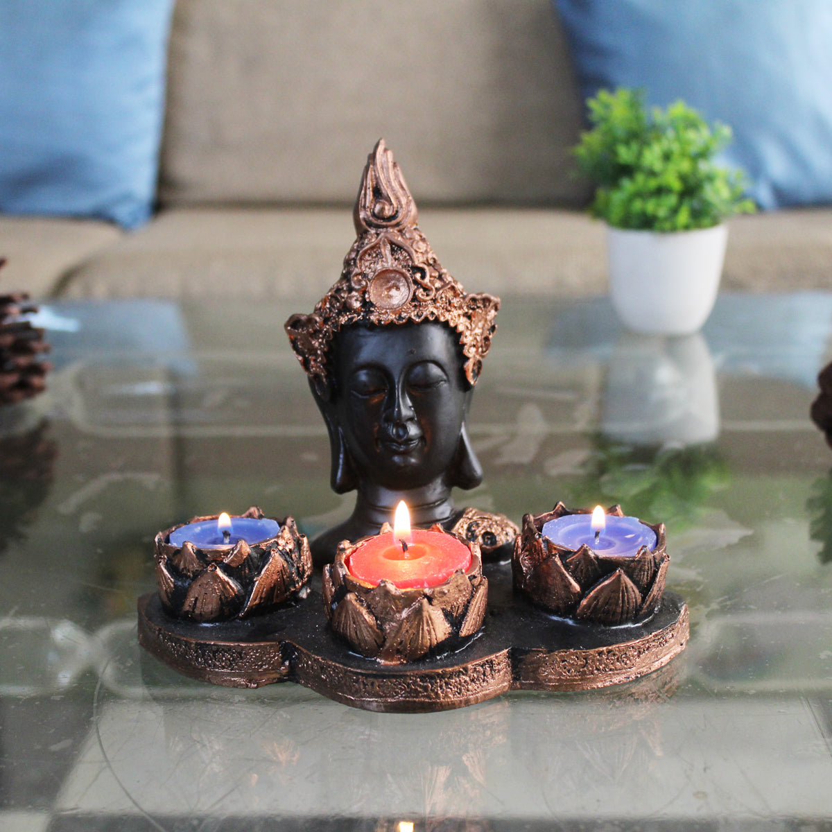 buy buddha diya online — Wonderland Garden Arts and Craft