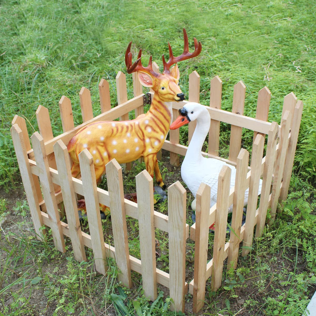 Picket Fence | White Fence for Garden | Garden Fence | Wonderlandgarden ...