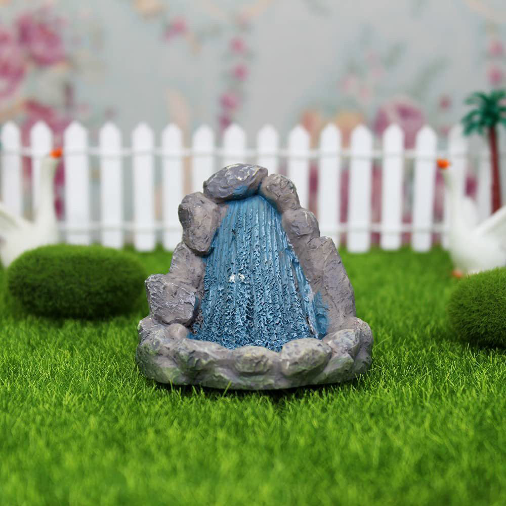 Buy Waterfall Miniature for miniature toys , fairy garden, tray garden ...