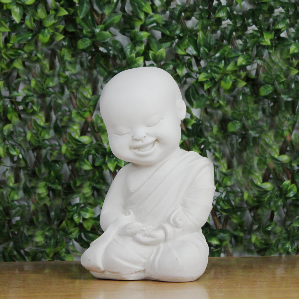 Buy Big Monks showpiece for décor office and home (White) Online ...