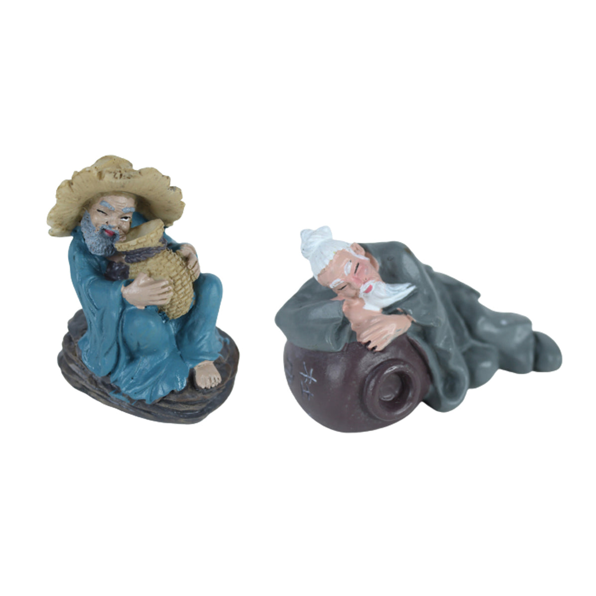 Wonderland Sitting & Laying Old Men Miniature toys — Wonderland Garden ...