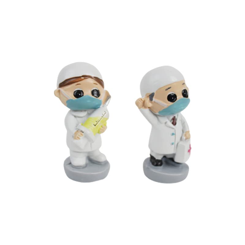 Miniaure Doctor Nurse ( Set of 2) ( Miniature Toys , Miniature Accesso ...